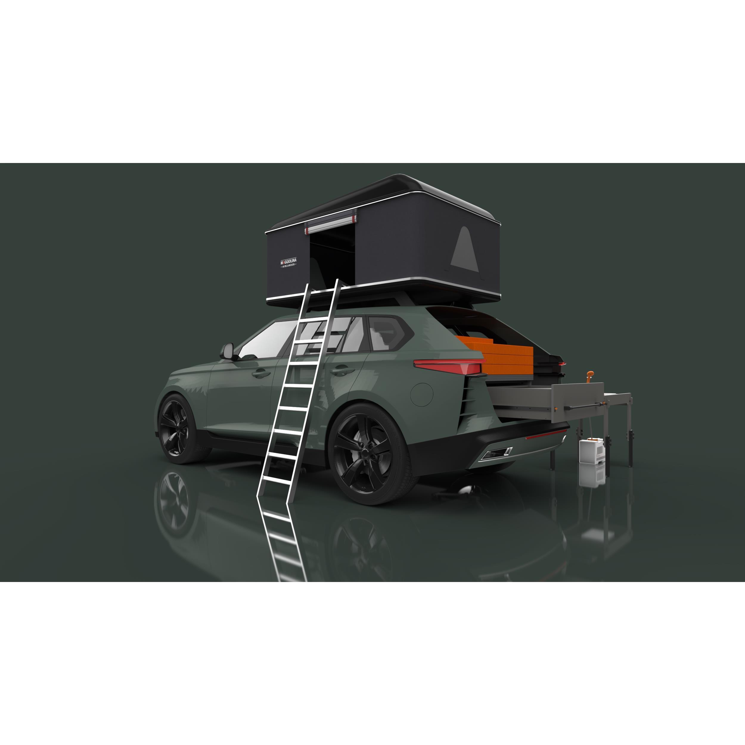 Smart Bebox complète La malle arrière avec couchage qui s'installe dans ...